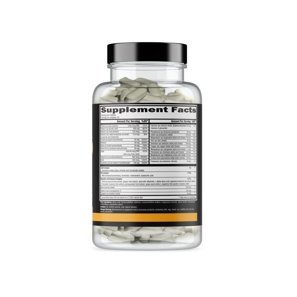 affordable blended vitamin & mineral supplements