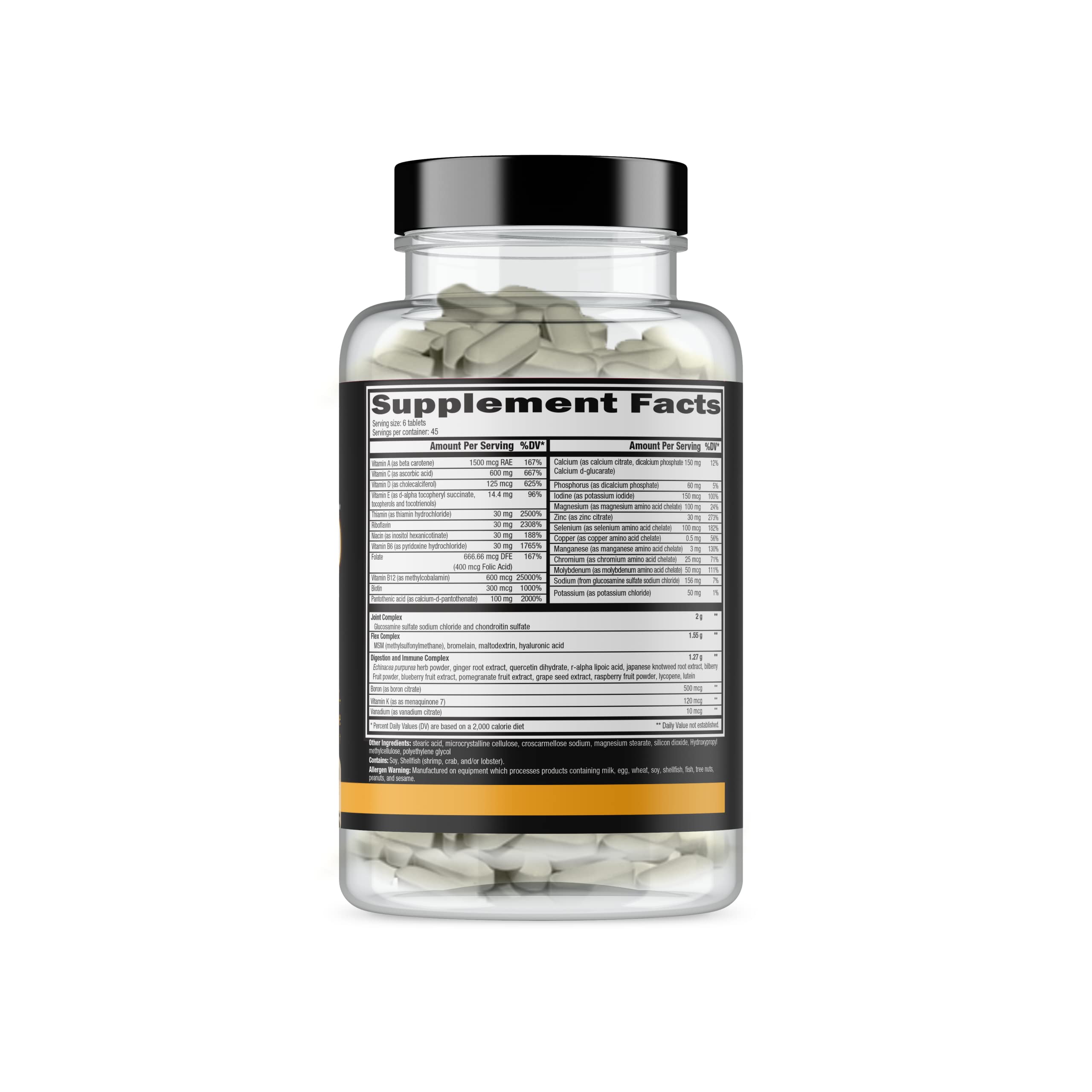 affordable blended vitamin & mineral supplements