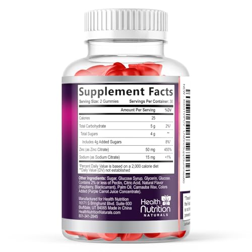 affordable zinc gummies online