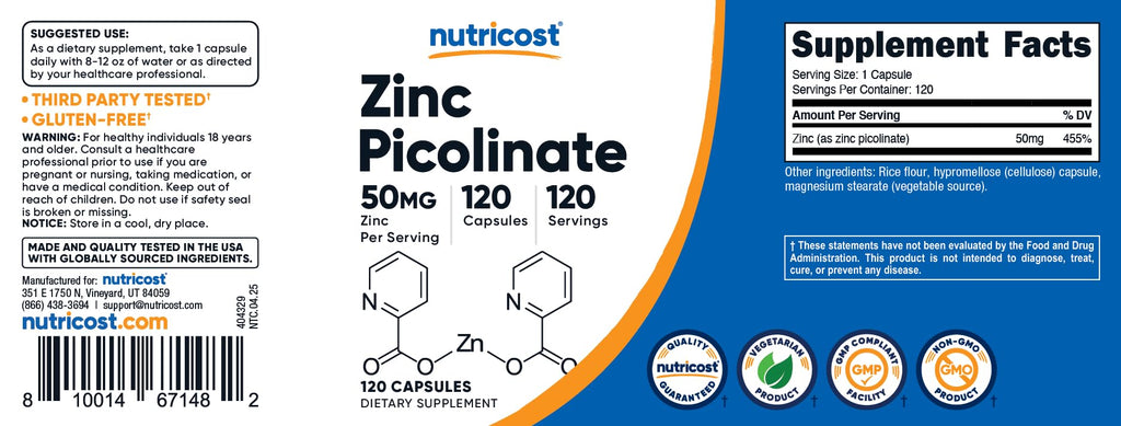 Affordable zinc price in Canada