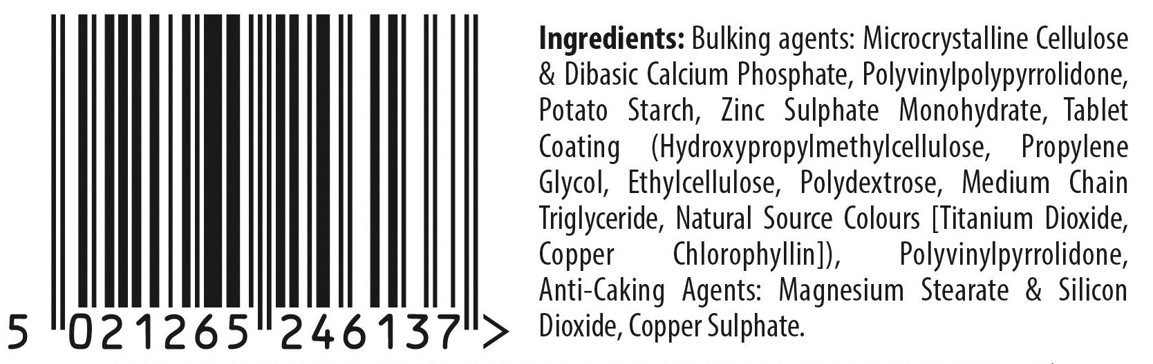 affordable zinc supplement price Canada