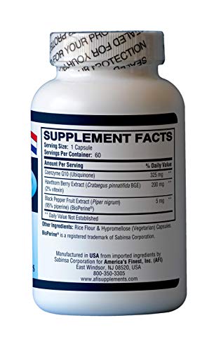 AFI hawthorn capsules for daily use