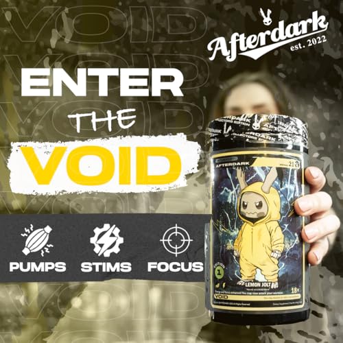 AFTERDARK Void pre-workout for intense training