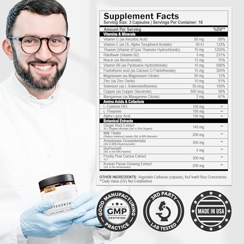 AfterDrink milk thistle capsules