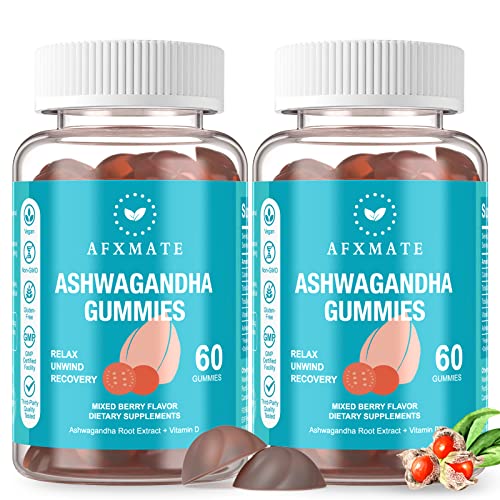 AFXMate Ashwagandha gummies for stress relief