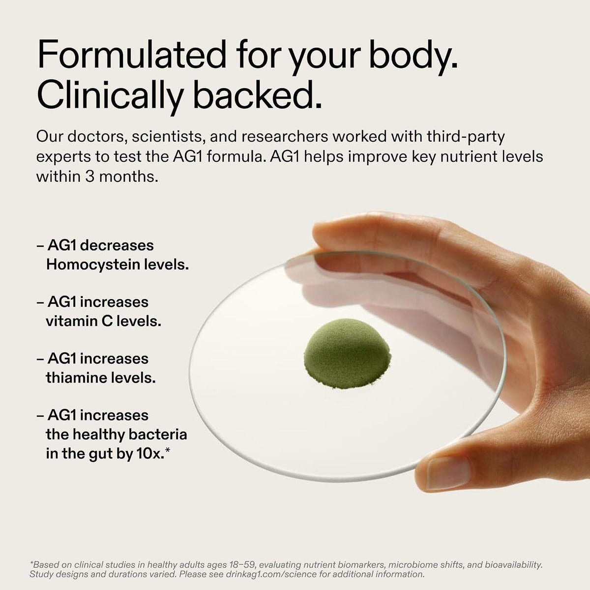 AG1 Greens Powder for overall wellness