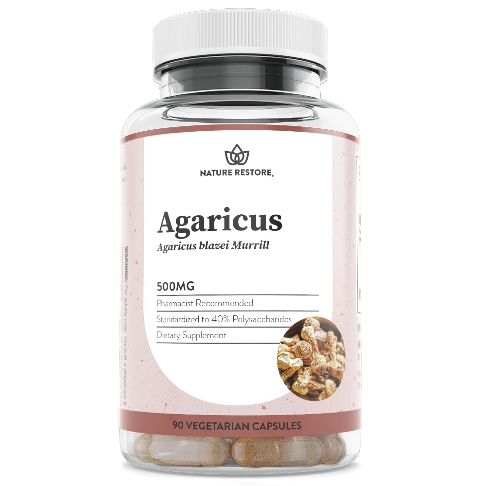 Agaricus Blazei Murill mushroom capsules