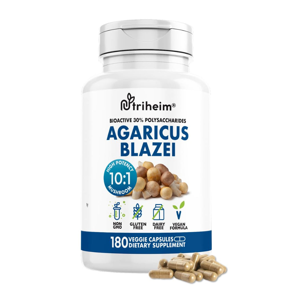 Agaricus Blazei mushroom extract capsules