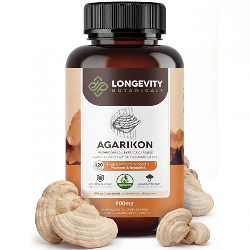 Agarikon extract for respiratory support