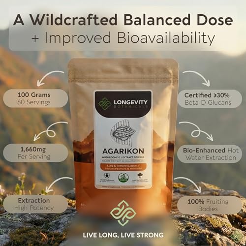 agarikon mushroom powder for immune support