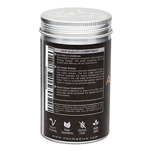 Agarikon mushrooms with hot water extract