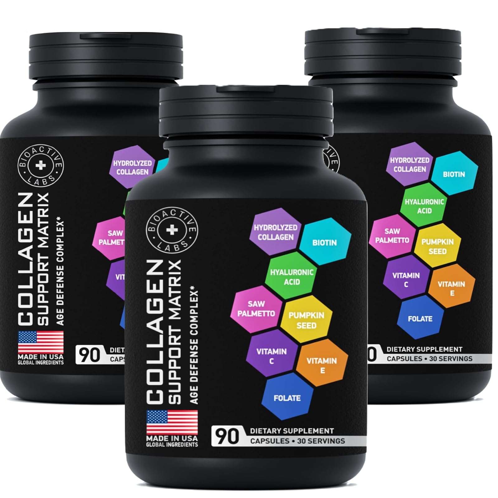 Age Defense collagen capsules for beauty