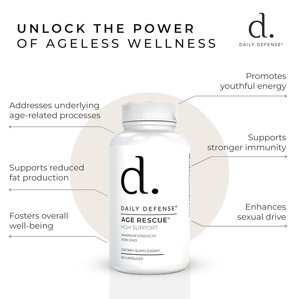 Age Rescue multivitamins enhance overall wellness