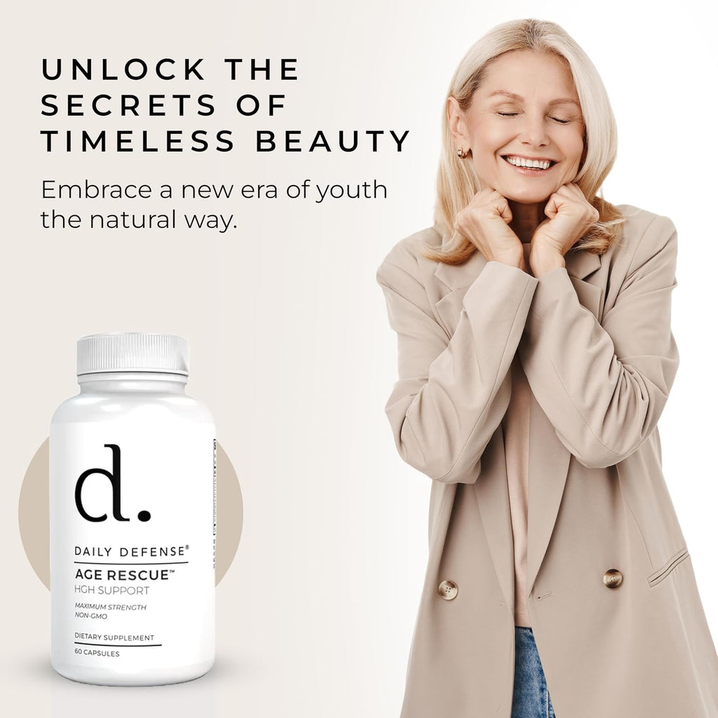 Age Rescue multivitamins for energy boost