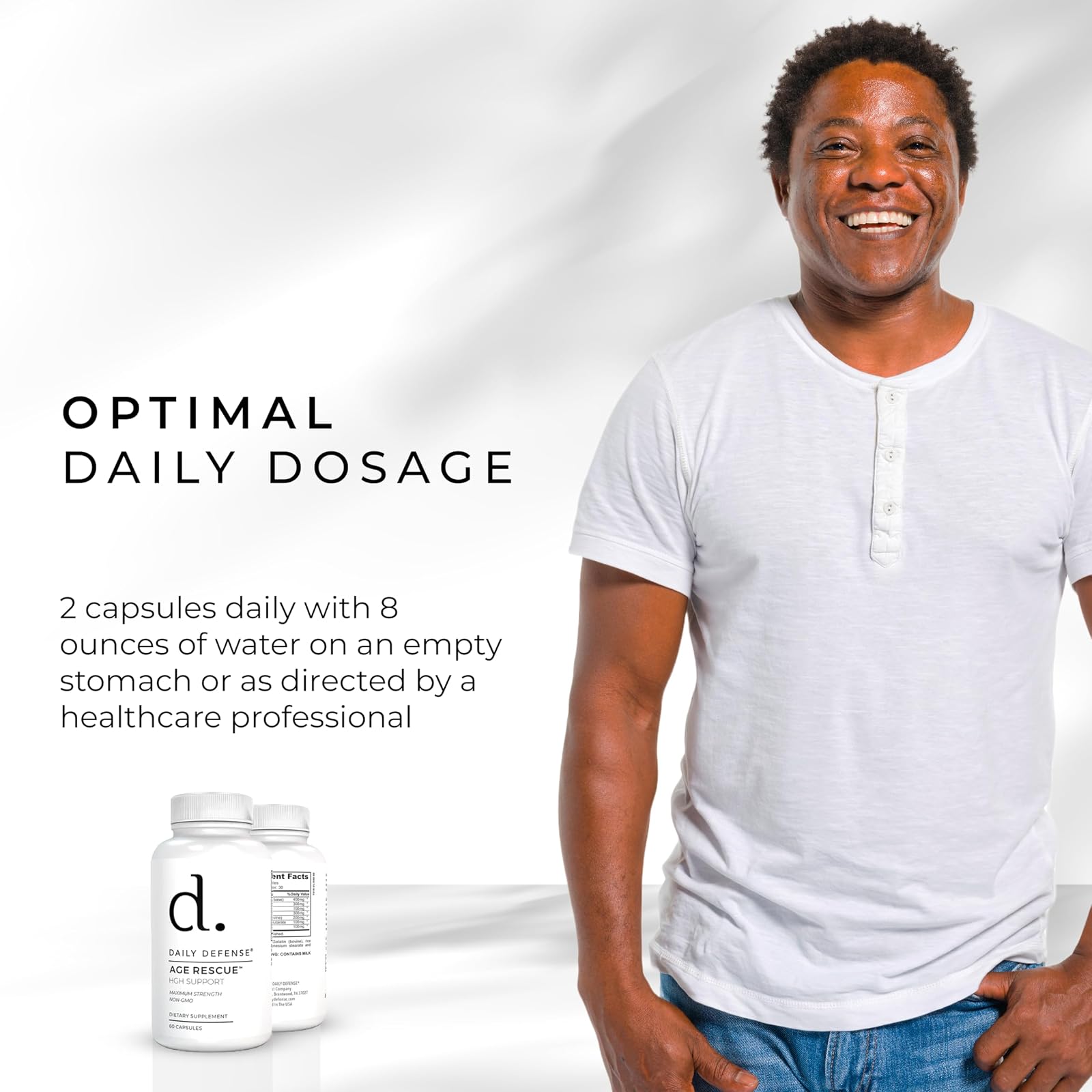 Age Rescue multivitamins with essential nutrients