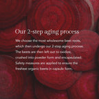 Aged beet root for workout recovery