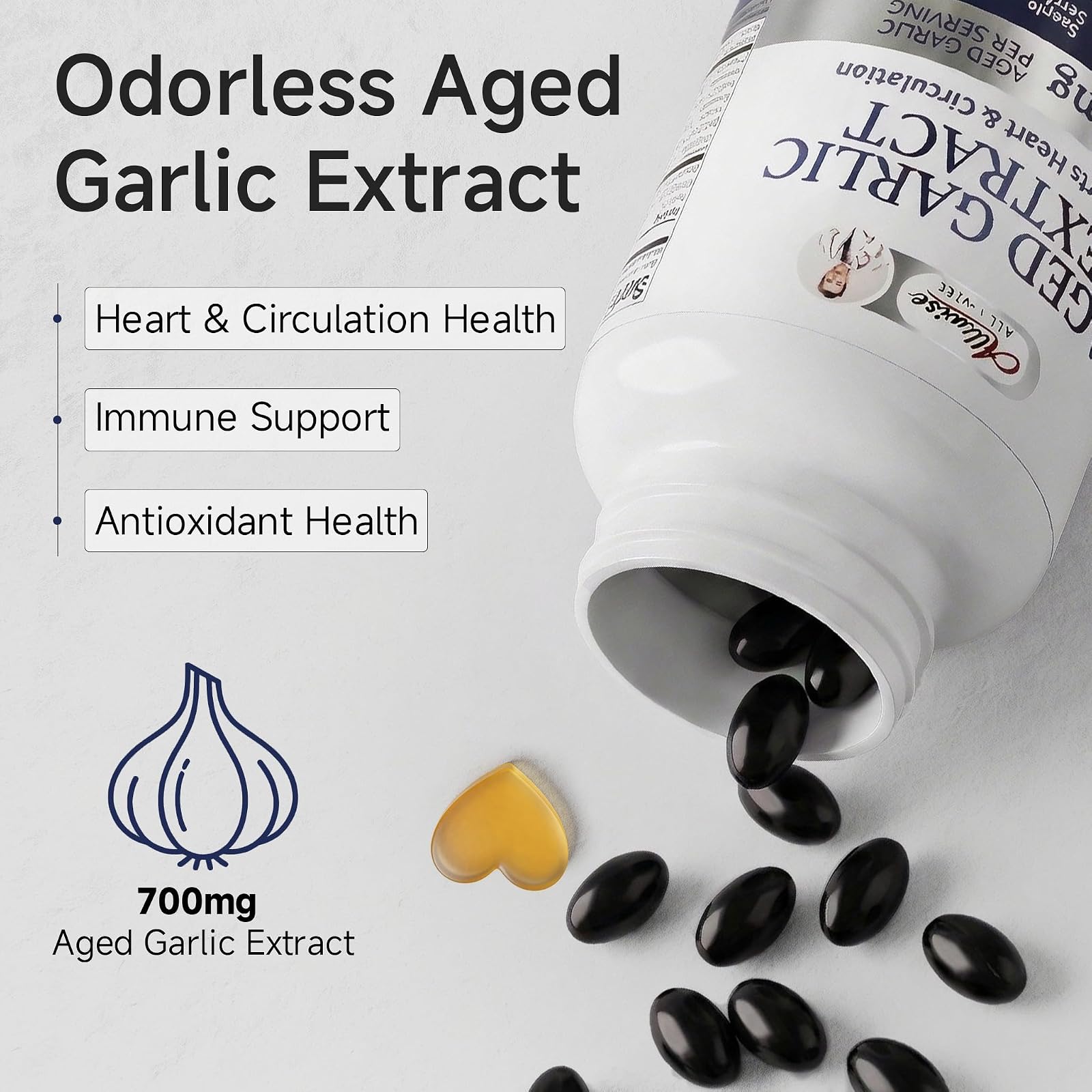 Aged black garlic health benefits