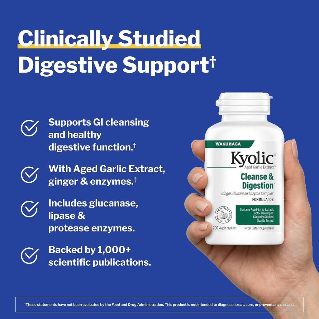 Aged garlic capsules for heart support