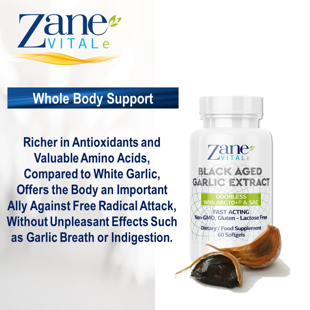 Aged garlic extract for better health