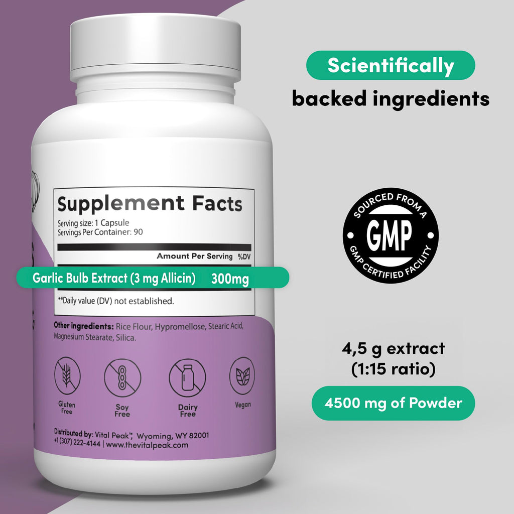 aged garlic extract for cardiovascular support