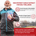 Aged garlic extract for cholesterol
