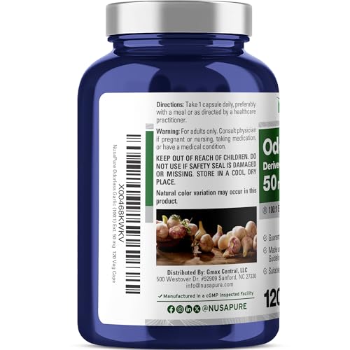 Aged garlic extract for heart health