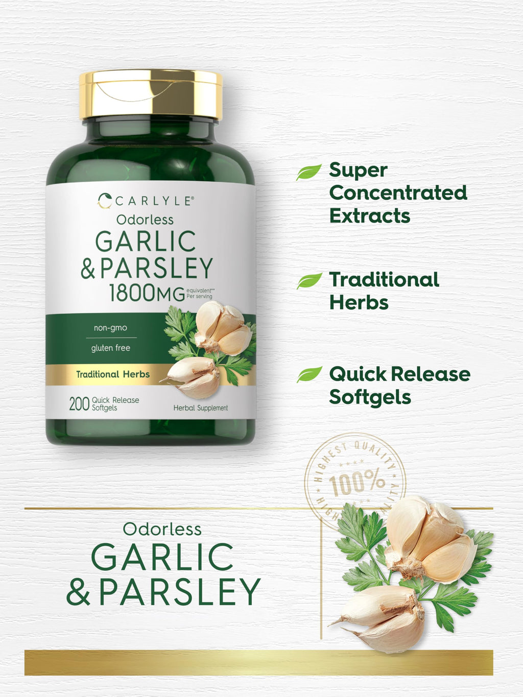 Aged garlic extract for heart health