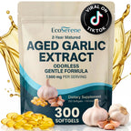 Aged garlic extract softgels 7500 mg