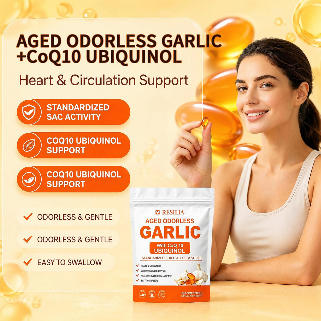 Aged garlic for cholesterol management