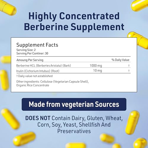 AgeImmune Berberine health support capsules