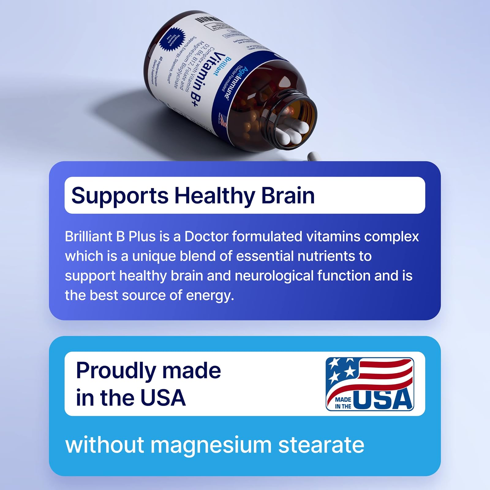 AgeImmune vitamin b complex for vitality