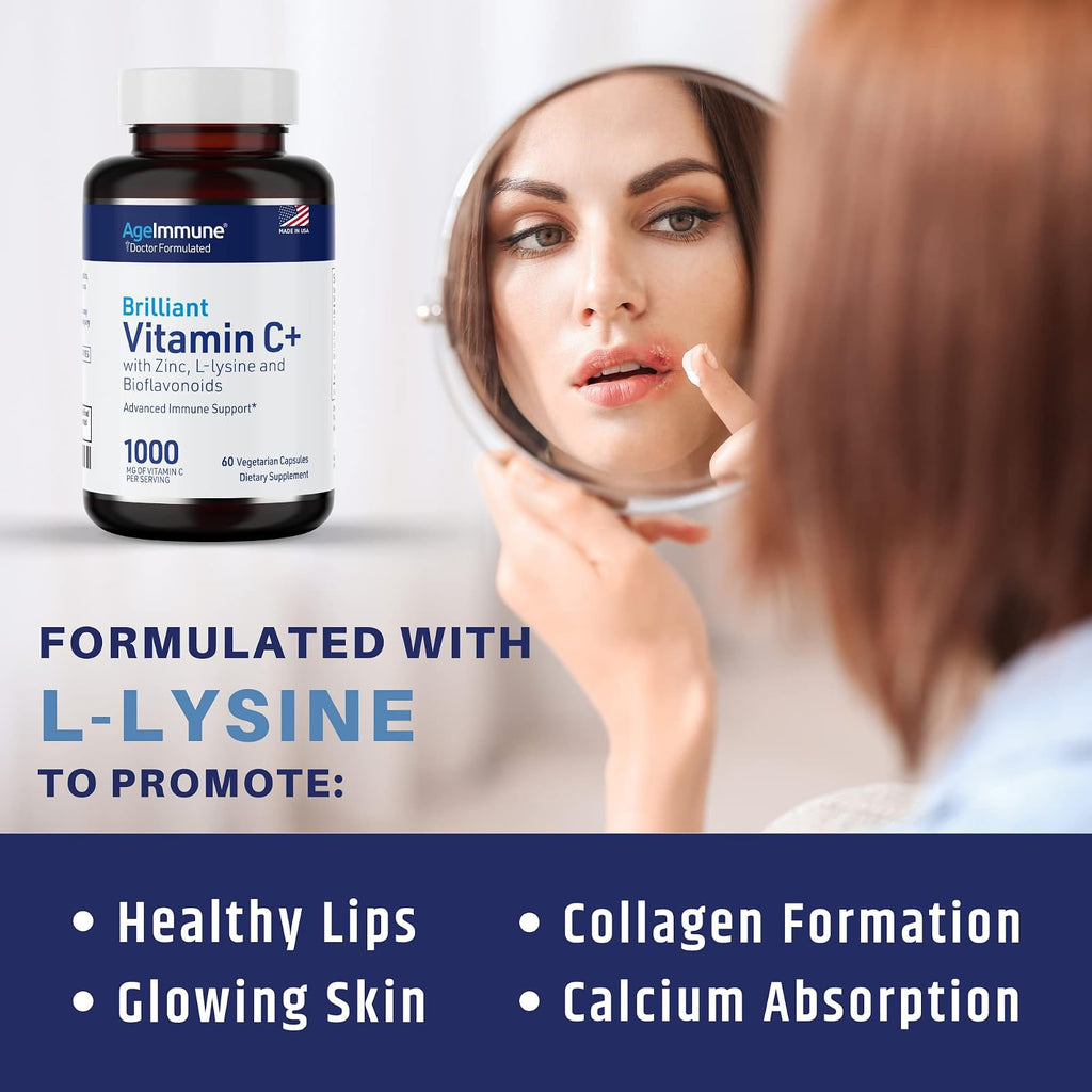 AgeImmune vitamin C antioxidant benefits