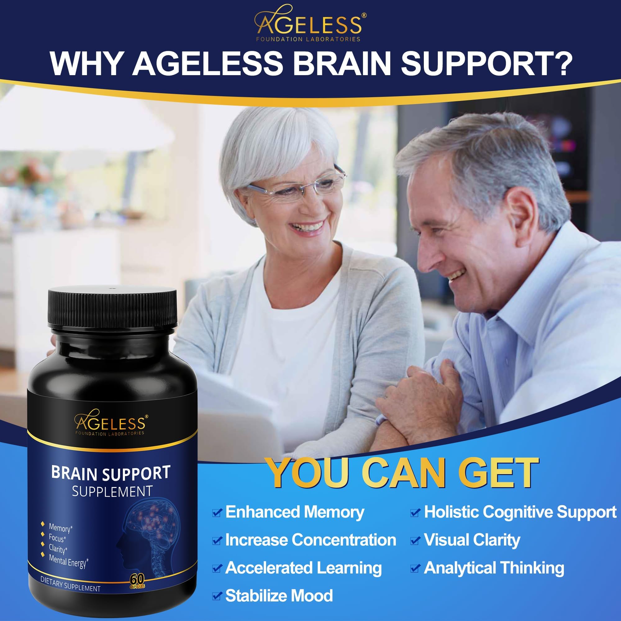 Ageless Brain for better concentration