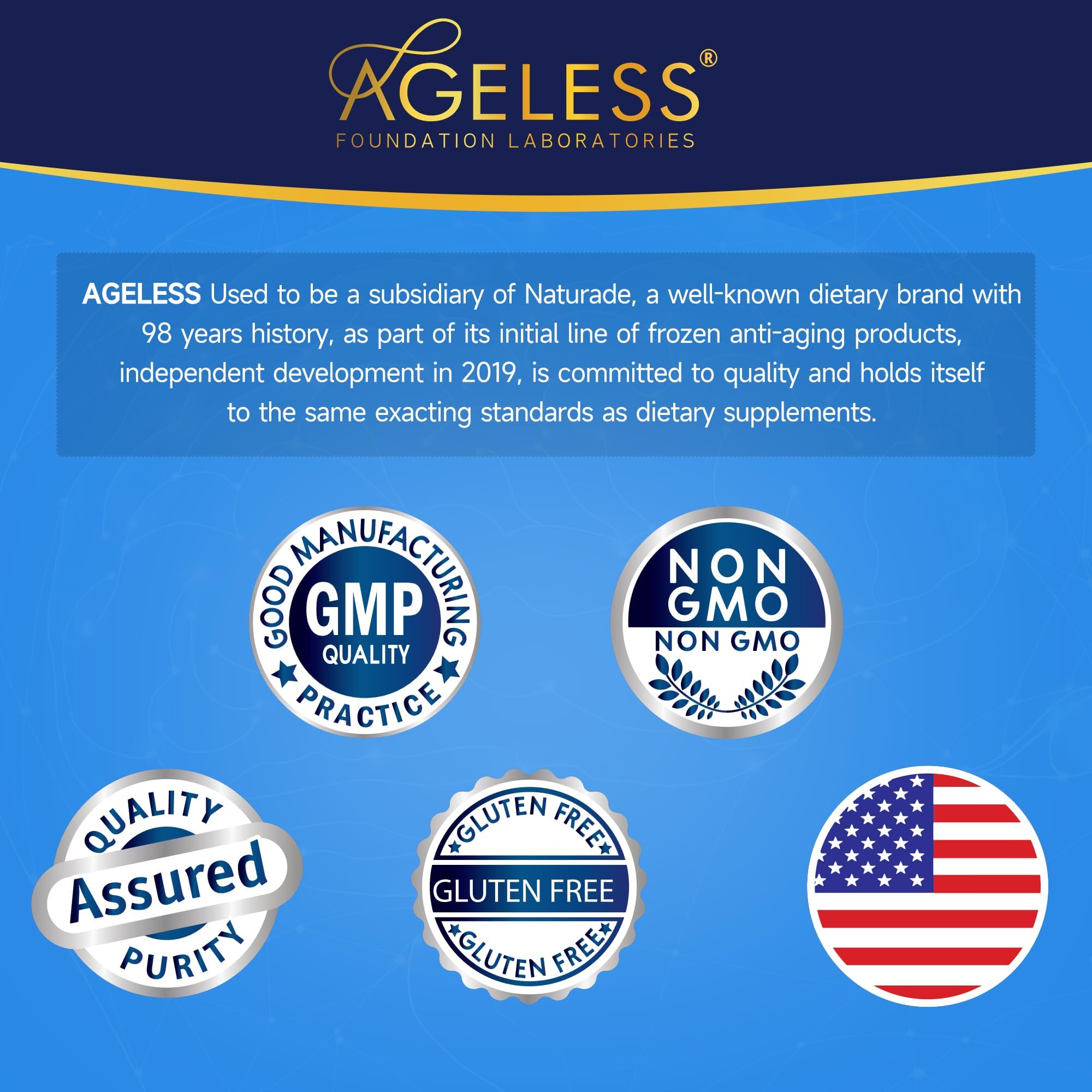 Ageless Brain Supplement for seniors