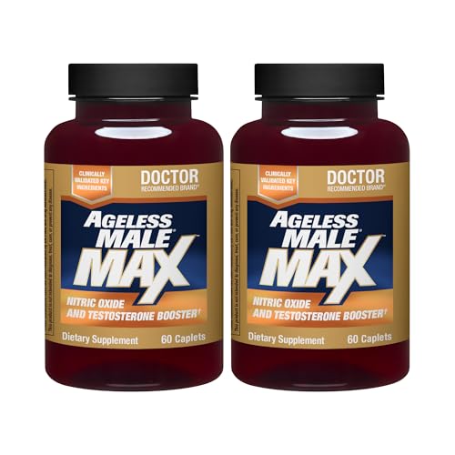 Ageless Male Max testosterone booster capsules