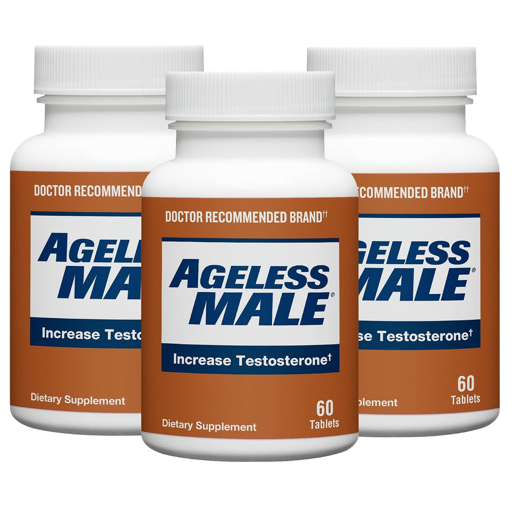 Ageless Male testosterone booster capsules