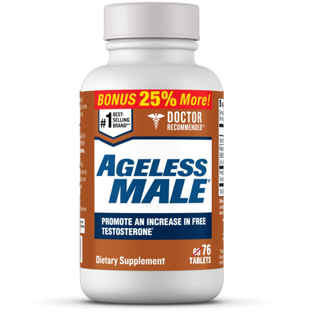 Ageless Male testosterone booster tablets