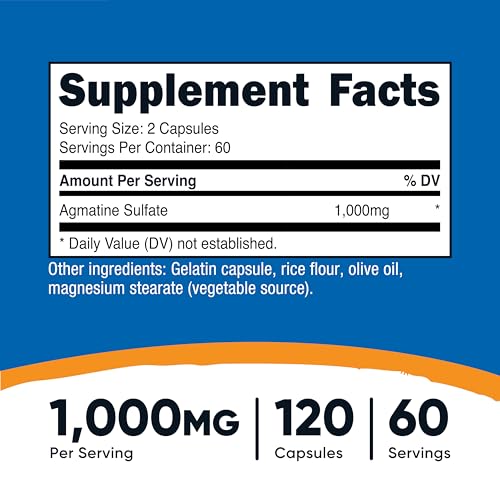 Agmatine sulfate for muscle recovery