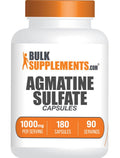 Agmatine sulfate pre-workout capsules