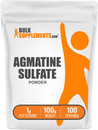 Agmatine sulfate pre-workout powder
