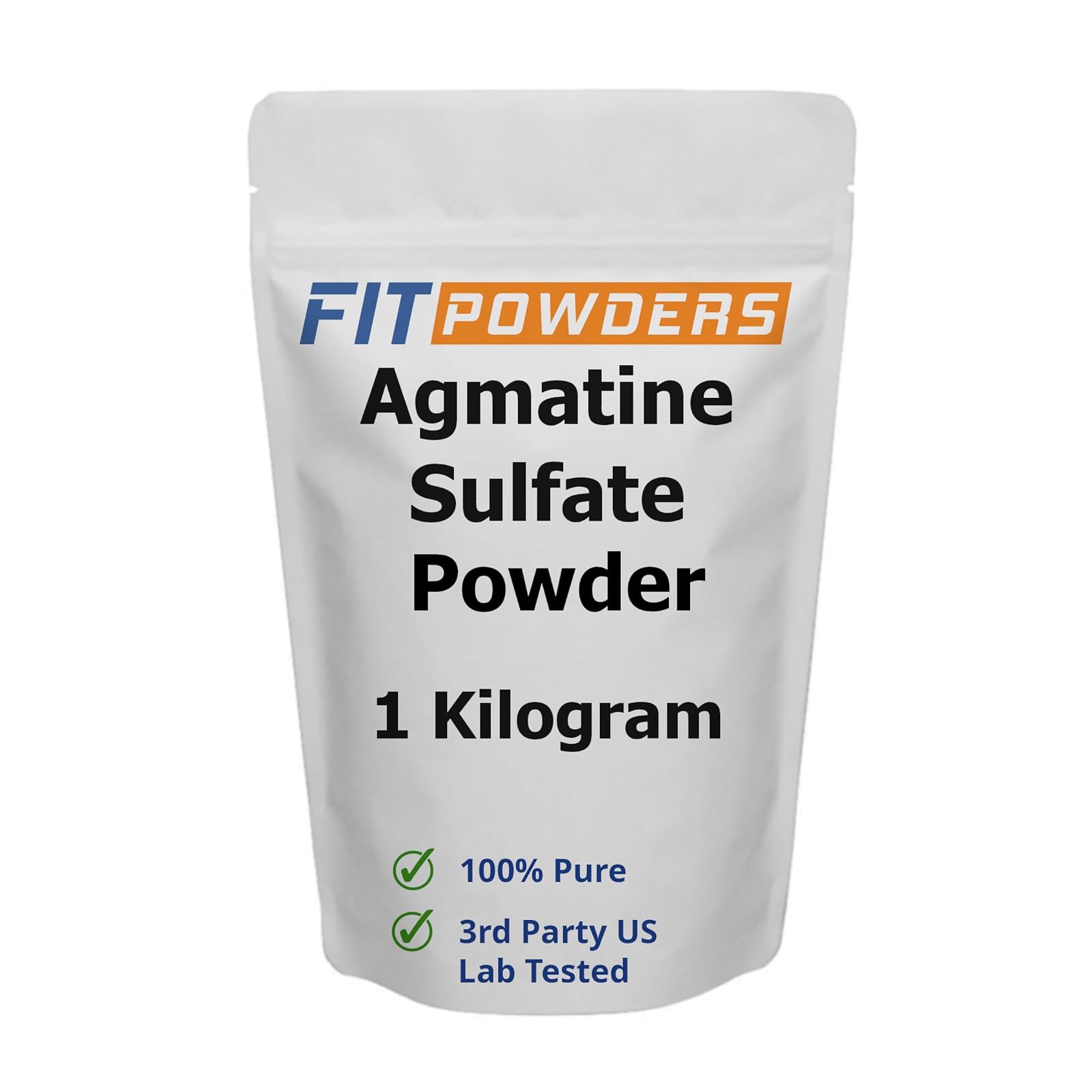Agmatine sulfate pre-workout supplement