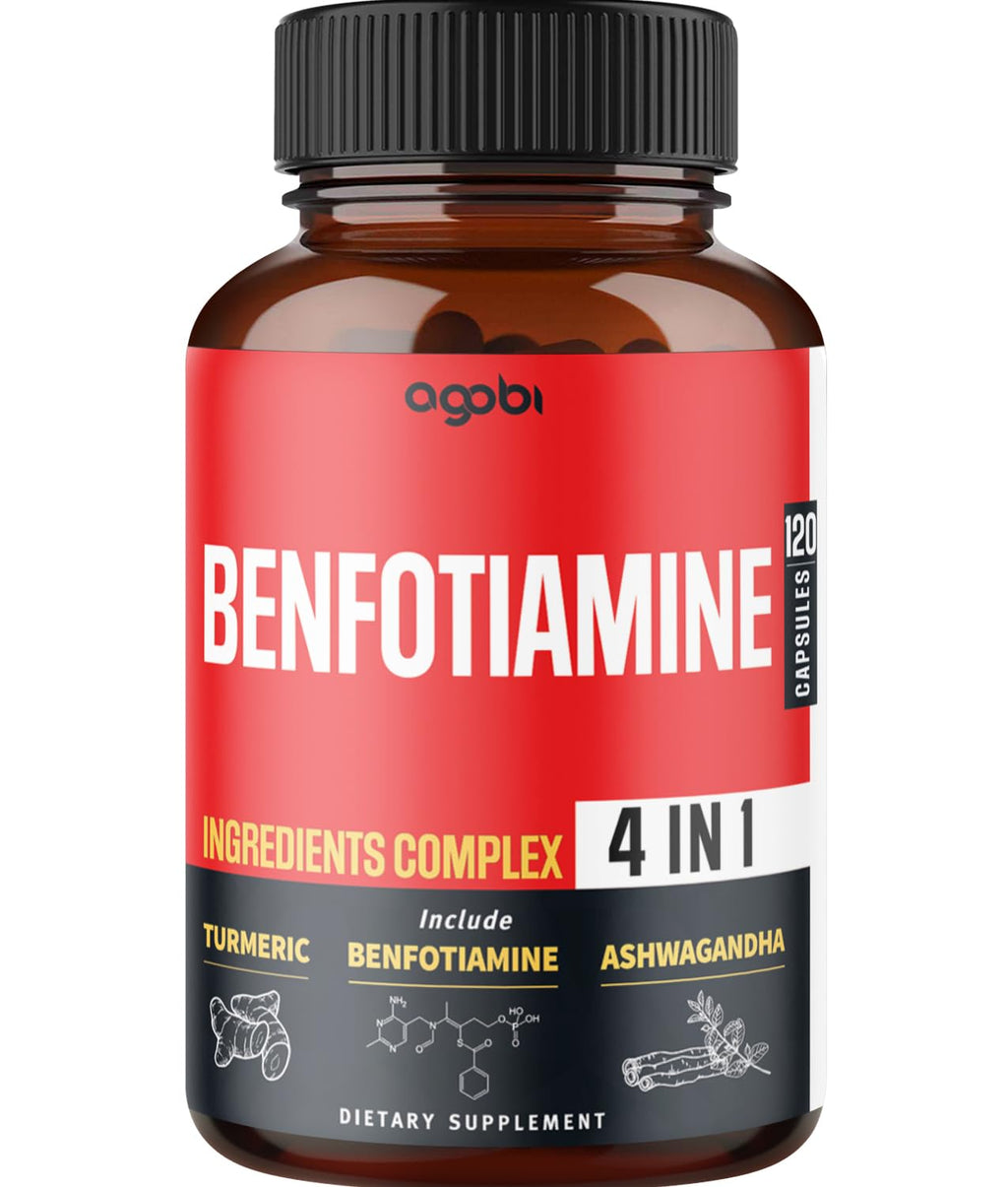 agobi Benfotiamine 300 mg capsules