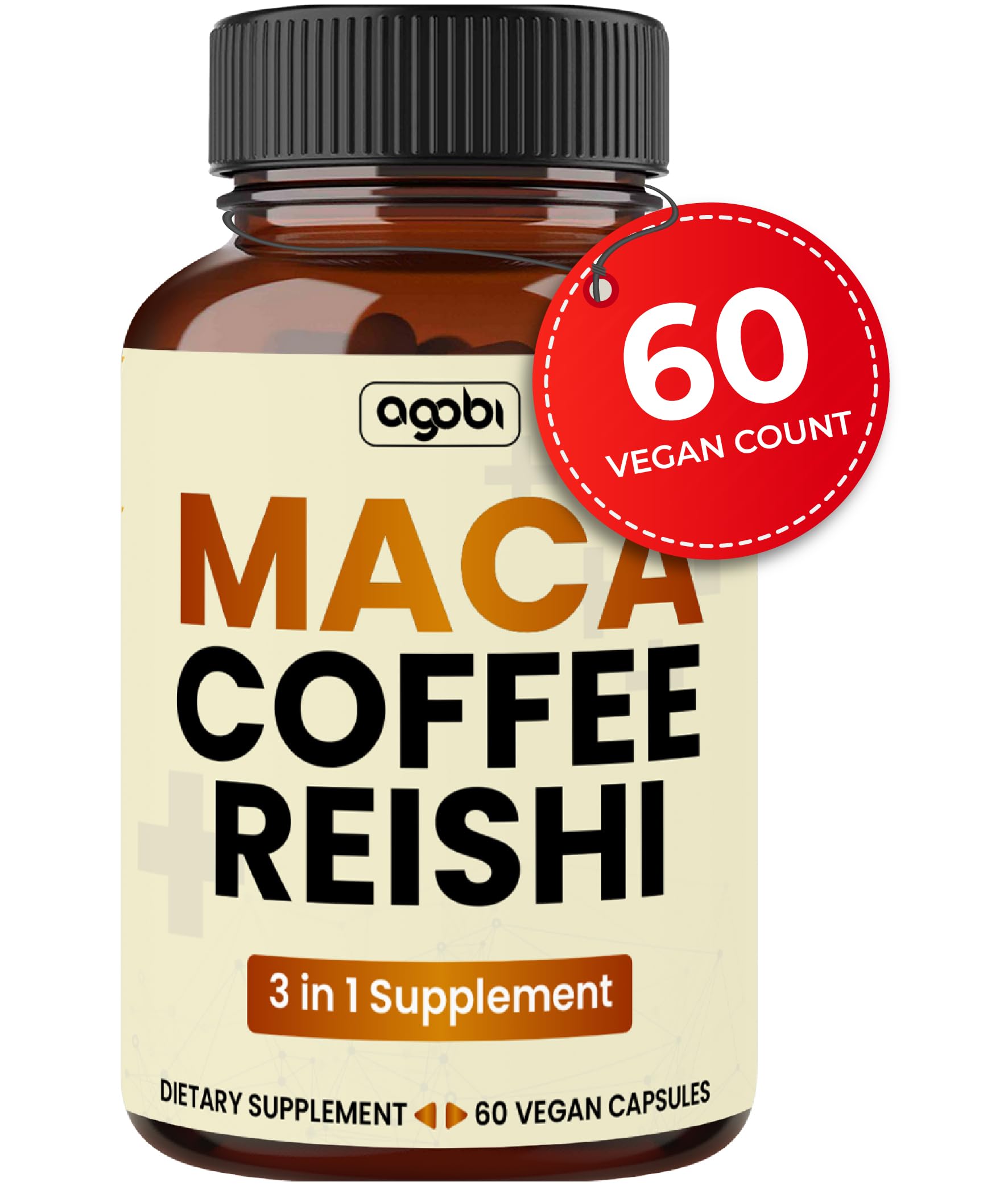 Agobi Maca coffee energy boost