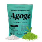 Agoge hemp protein powder matcha