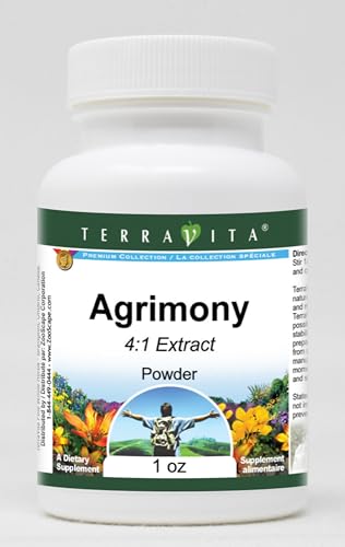 Agrimony herbal supplements for digestion