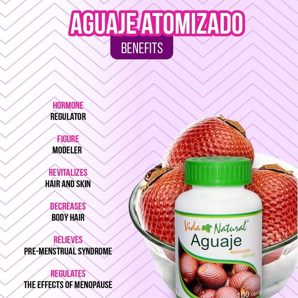 Aguaje Atomizado capsules for active lifestyle