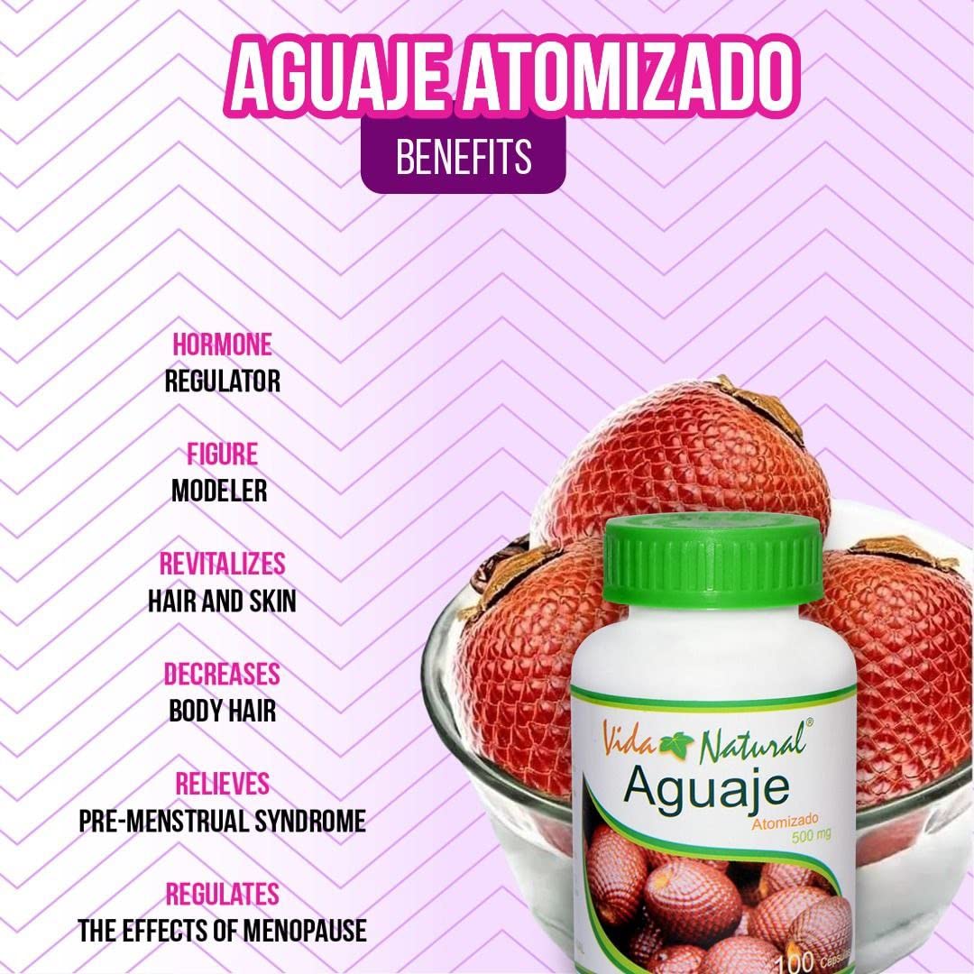 Aguaje Atomizado capsules for active lifestyle