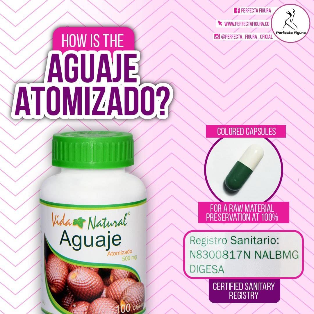 Aguaje Atomizado essential nutrient capsules