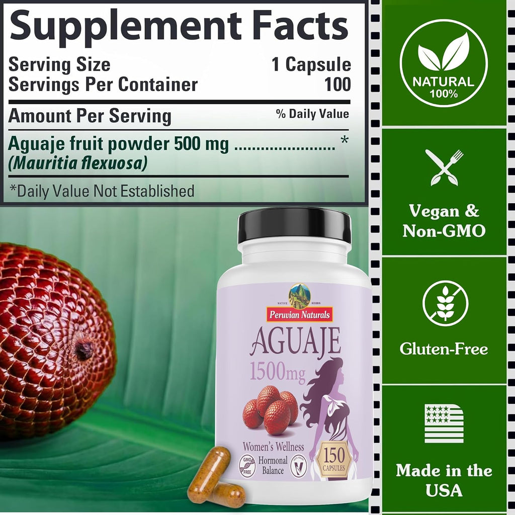 Aguaje capsules multivitamin for men
