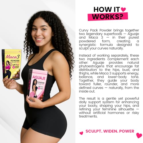 Aguaje fruit powder for wider hips